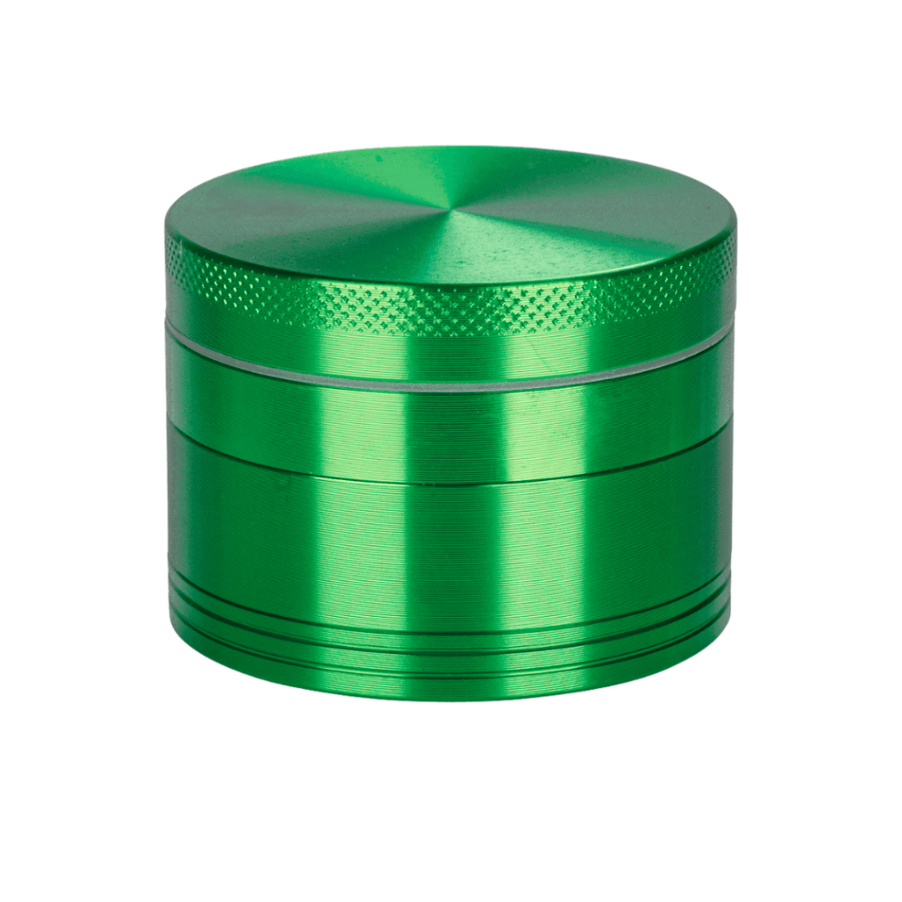 Green Aluminium 50mm Herb Grinder - 4 Piece – Herb Grinders Australia