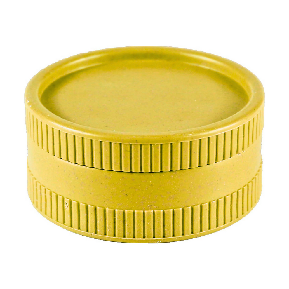 Yellow Hemp Fibre 55mm Herb Grinder – Herb Grinders Australia